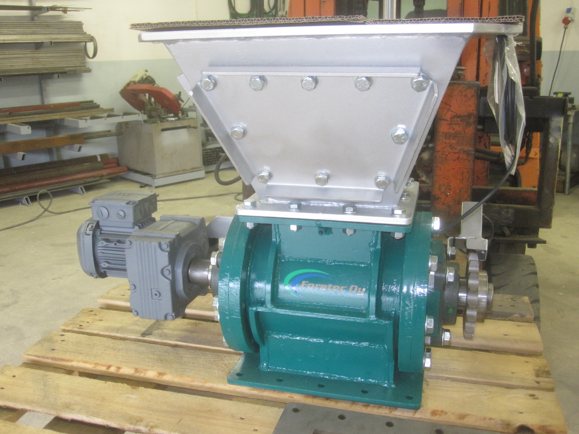 Rotary feeders :: Foretec Oy