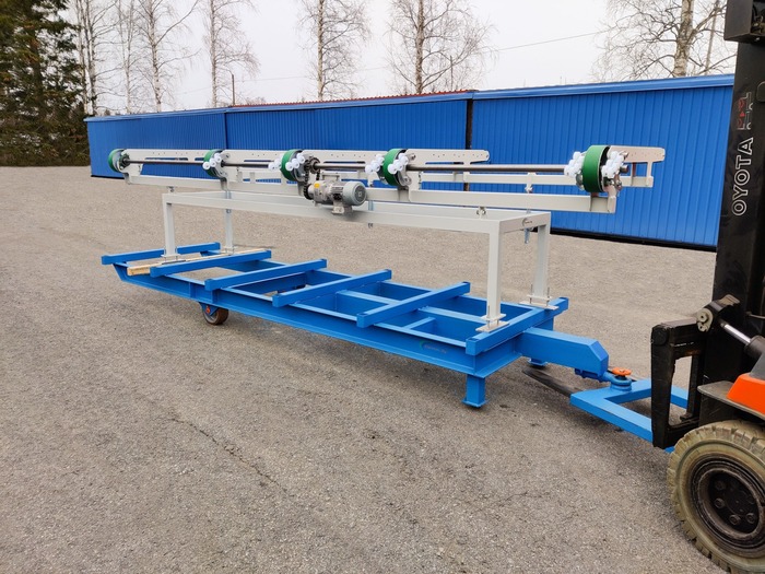 Forklift trailers :: Foretec Oy